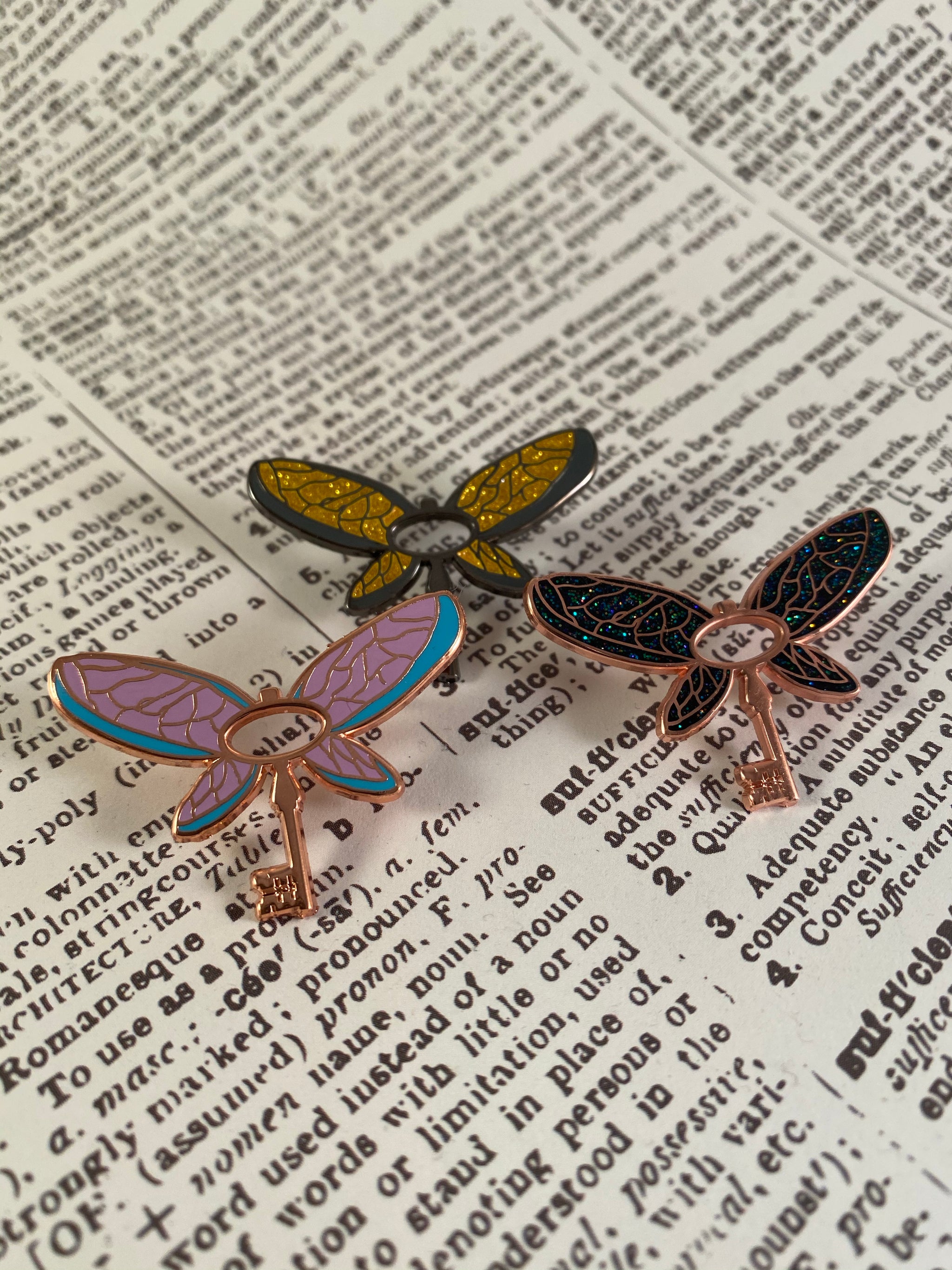 Flying Key | Enamel Pin – Fandom Flair Pins